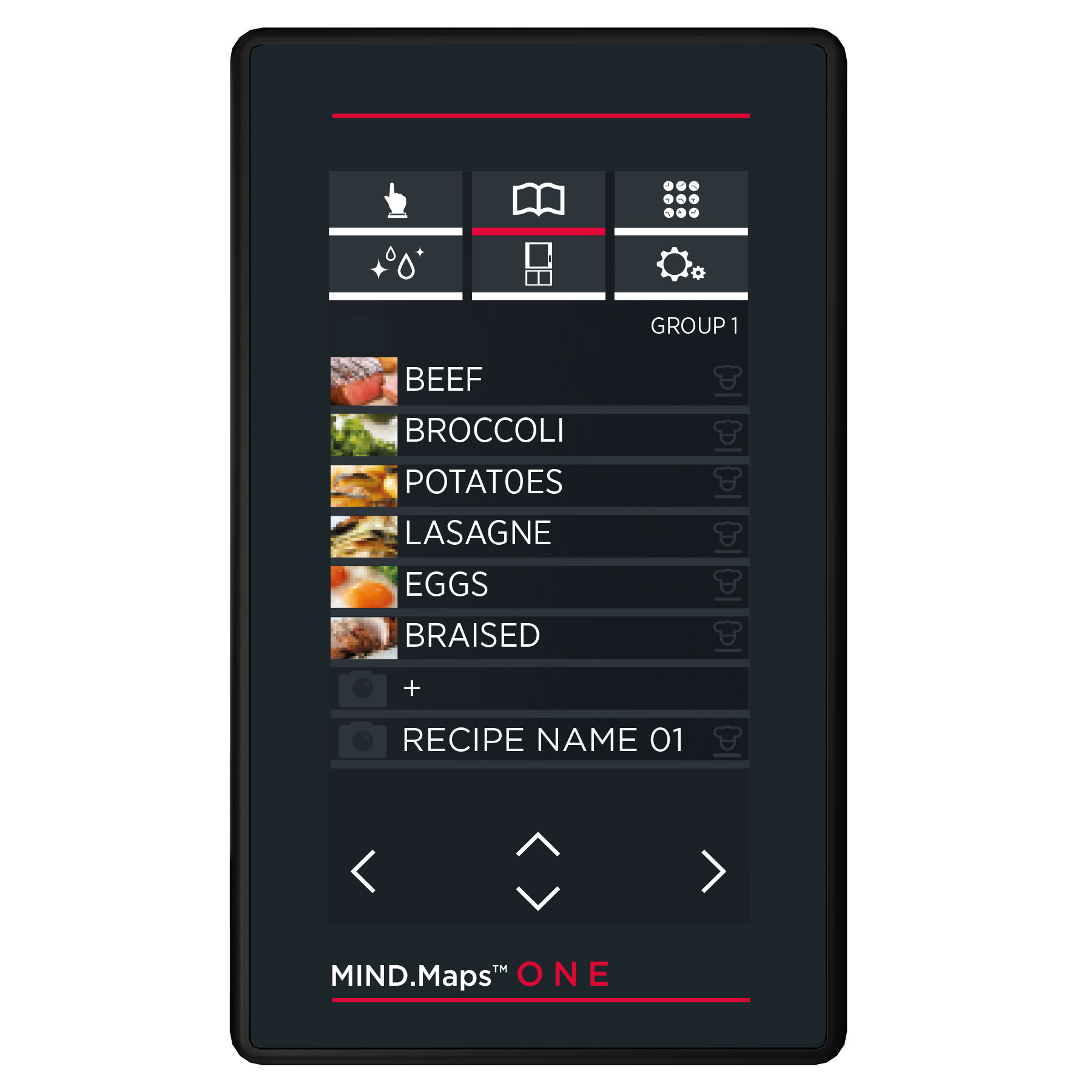 Fours professionnels combinés, CHEFTOP MIND.Maps ™ ONE | UNOX