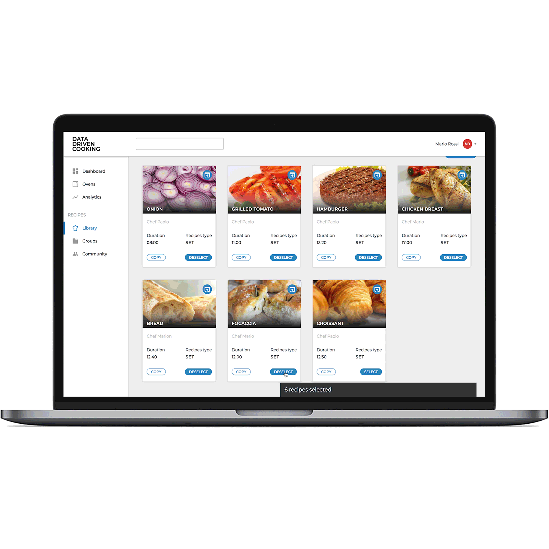 DATA DRIVEN COOKING | UNOX